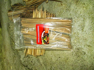 Tusuk Sate dan Paku Gabus ~ KIM Bambu Jaya Trenggalek