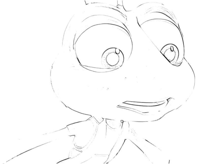 A Bug's Life Flik Face | Surfing