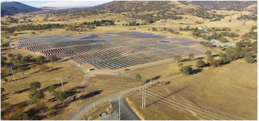 Using Renewables: New solar farm opened for the Australian Capital ...