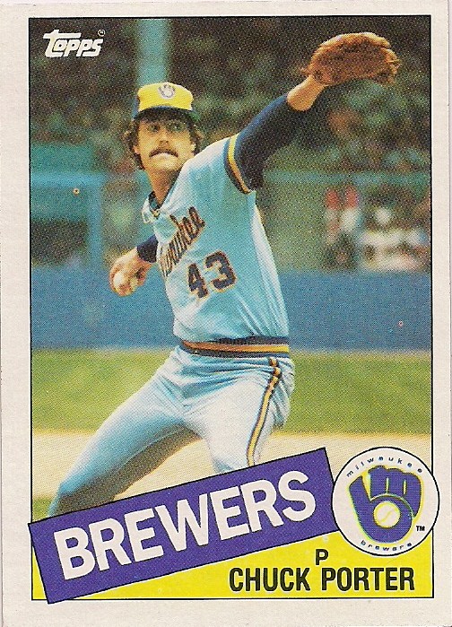 1985 Topps: #32 - Chuck Porter