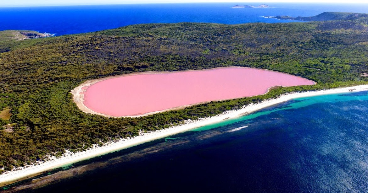 Trippy Places: Seeing Pink - Lake Hillier