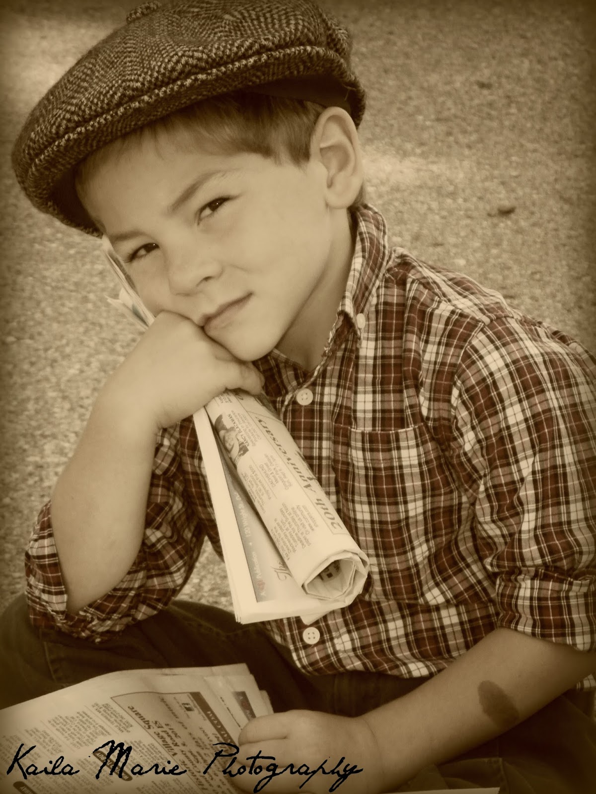 The Incorporeal Entrance: Andrew the Newsboy