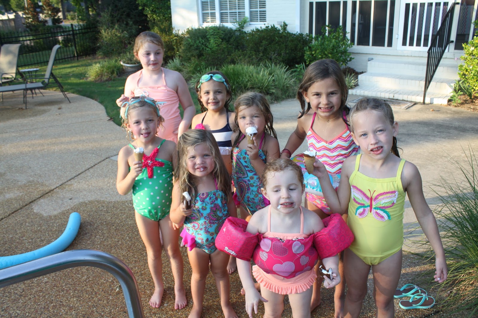 The Leddy Family: Swimming Summer Away