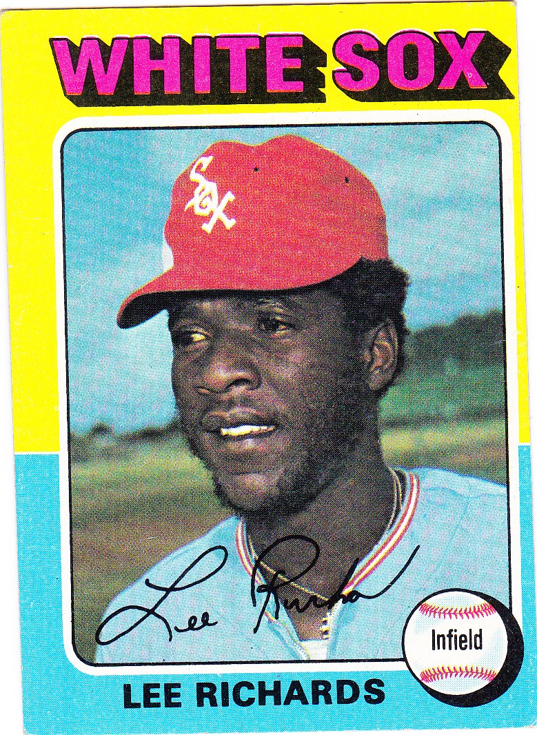 1975 Topps (it's far out, man): #653 - Lee Richard