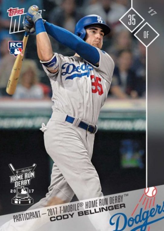 Dodgers Blue Heaven: 2017 Topps Now -- #HRD-3 -- Cody Bellinger Home ...