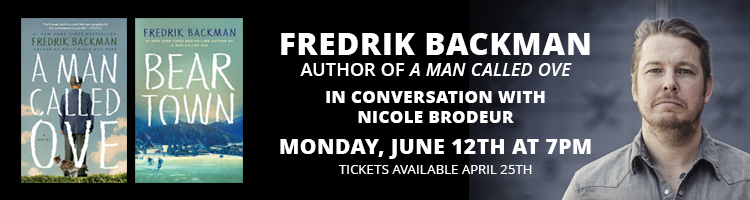 Shoreline Area News: Author of A Man Called Ove in ticketed event at ...