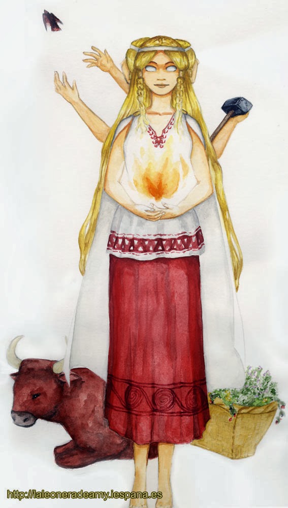 The Aeternal Swirling Fight : Celtic Goddesses: Brighid (part 1)