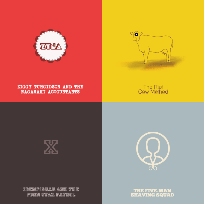 Band Name Inspiration: Moreh Rocket Martini & Others