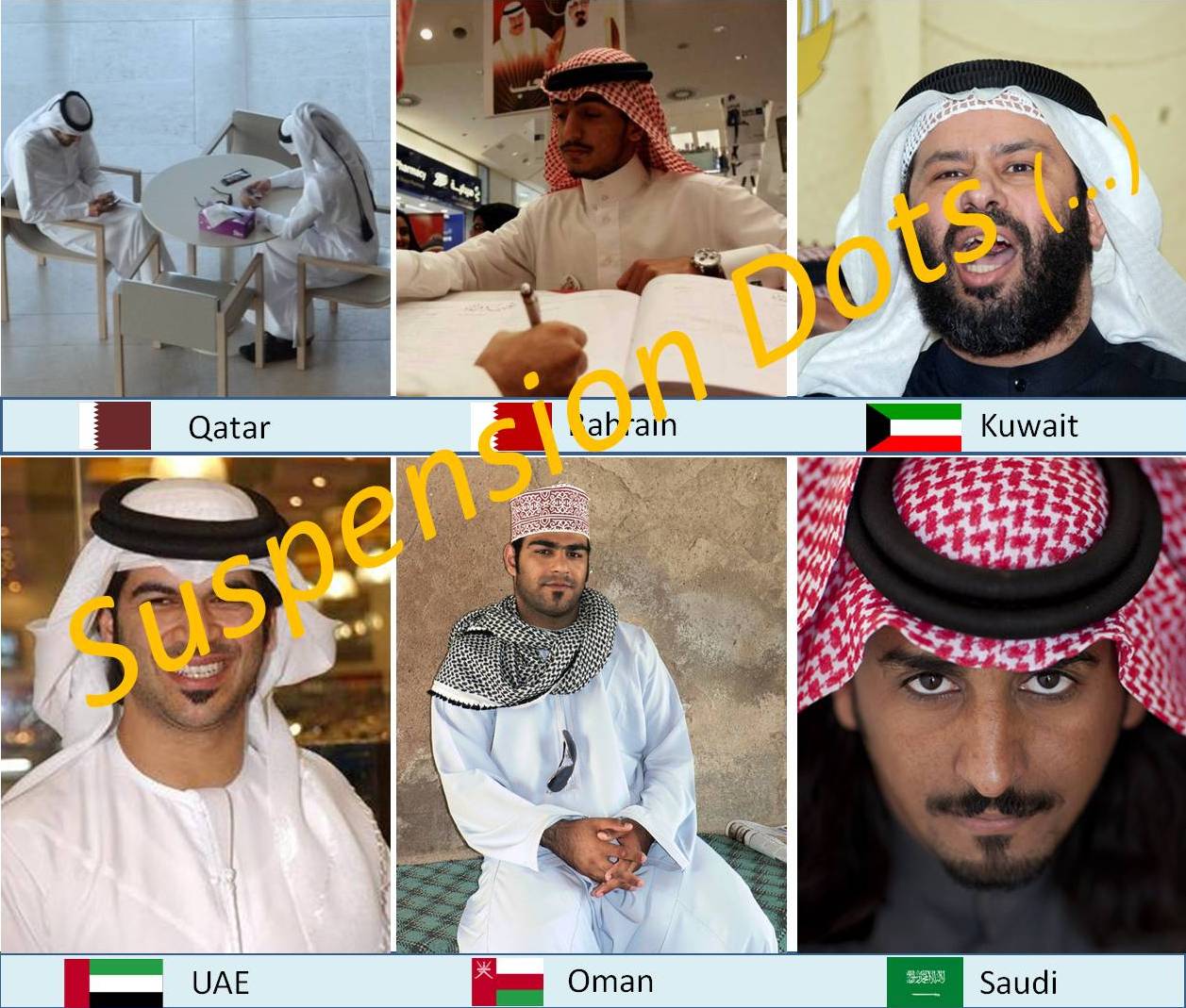 Qatari Men Traditional Dress