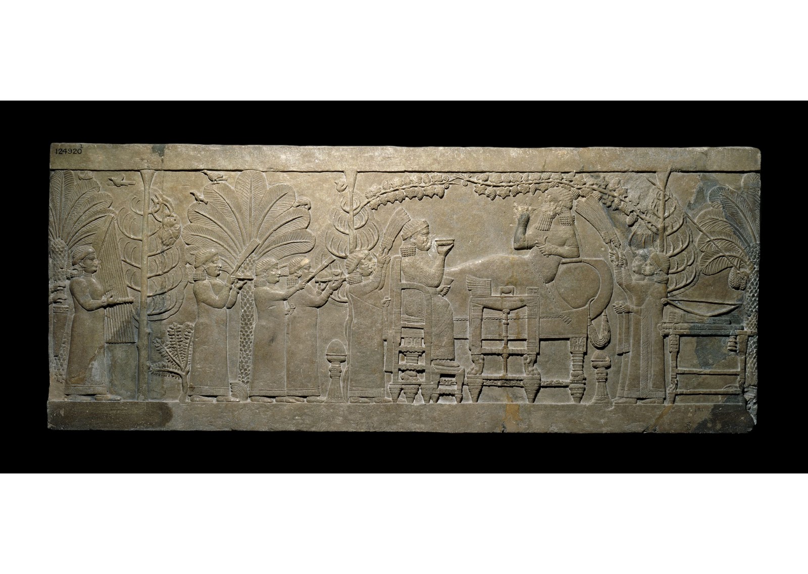 Assurbanipal And His Queen In The Garden