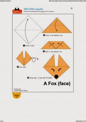 Mi cole Unamuno Madrid: PAPIROFLEXIA (ORIGAMI)