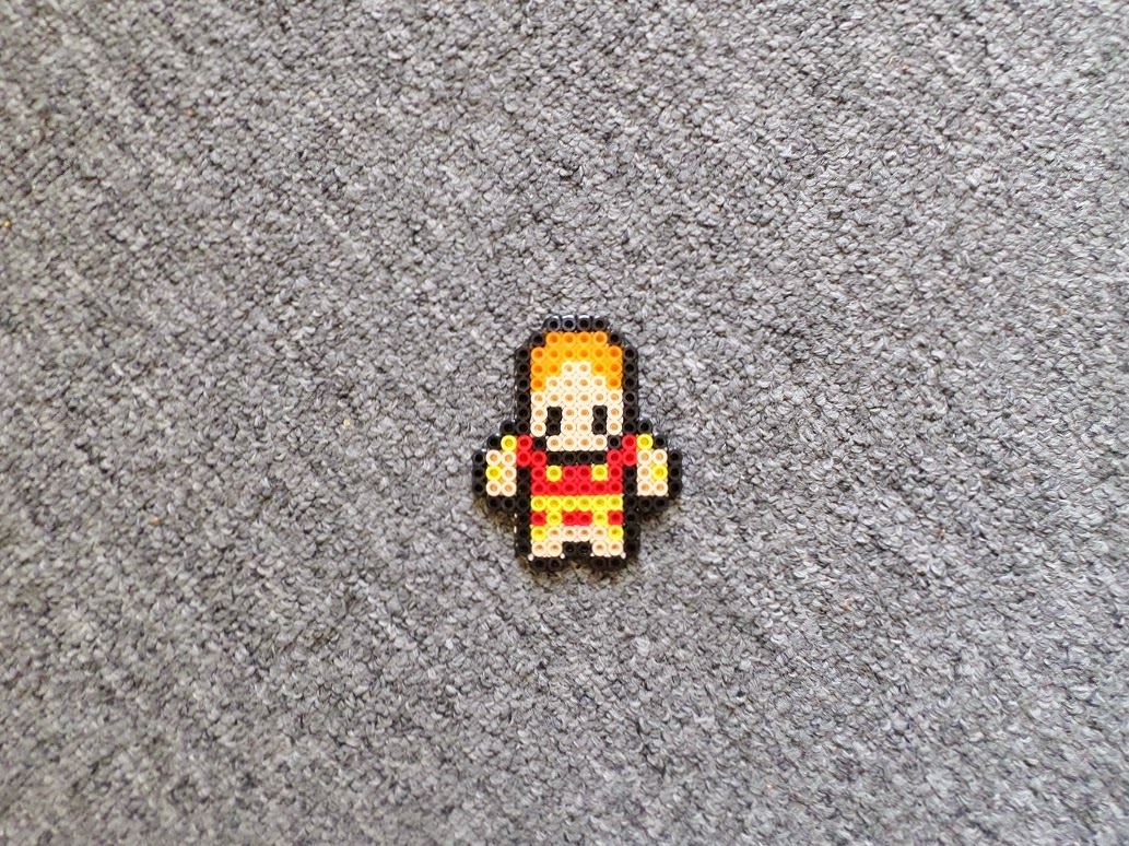 Long Black Fingers : Back At Perler Beads