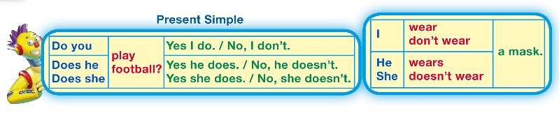 READY, STEADY ... GO!: PRESENT SIMPLE/PRESENTE SIMPLE