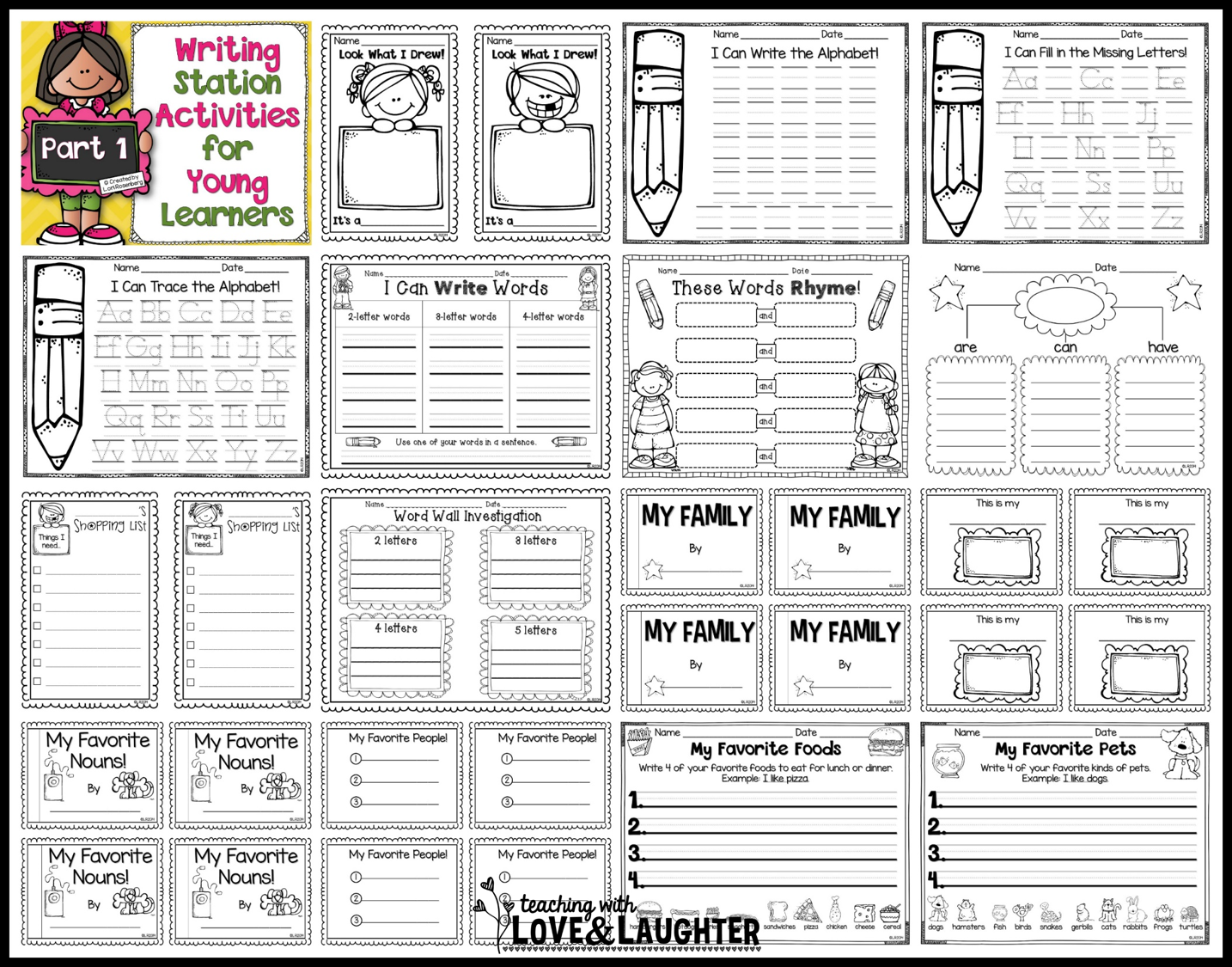 Teaching With Love and Laughter: Work on Writing for Little Learners