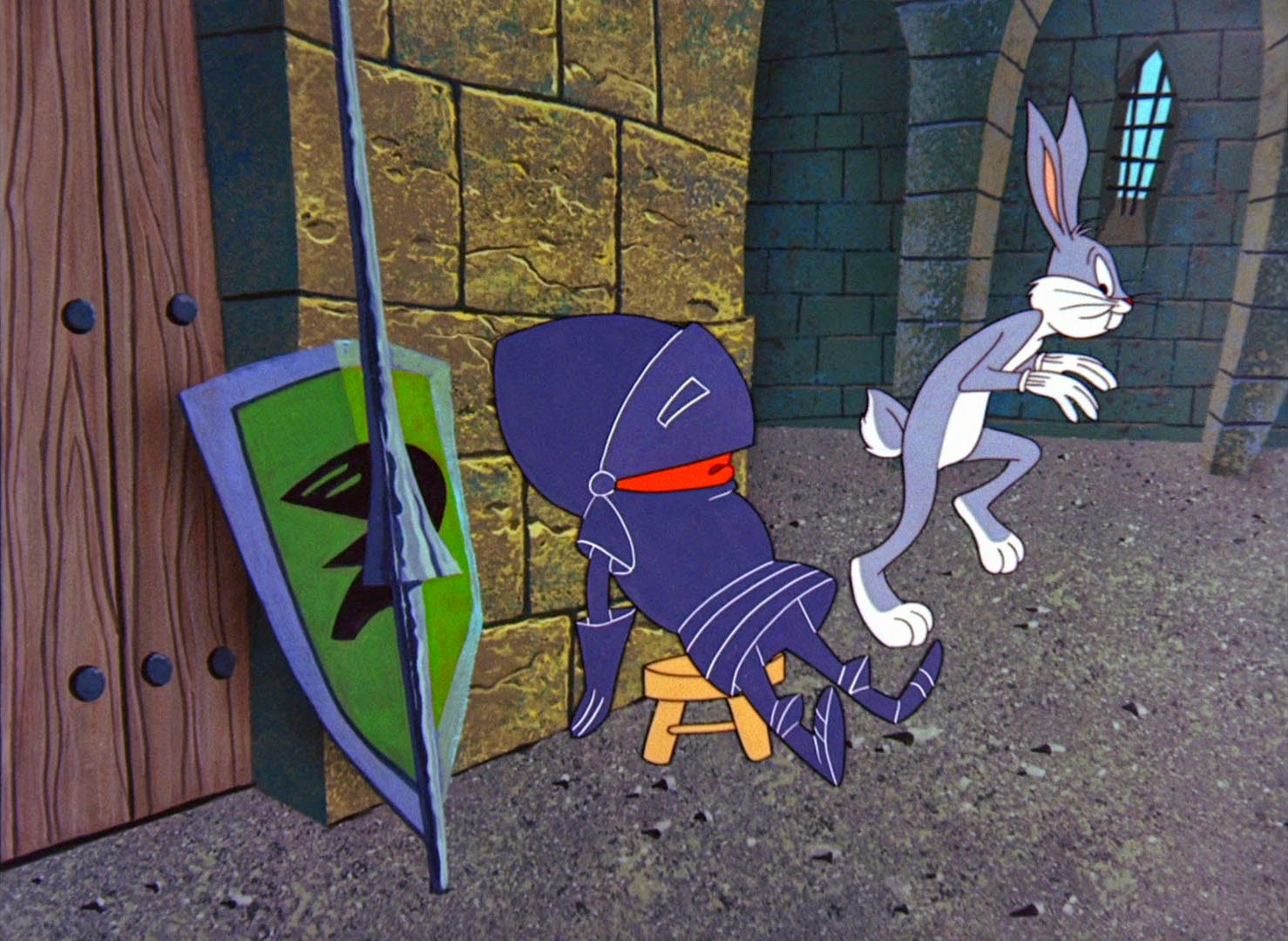 Knighty Knight Bugs - cartoon characters