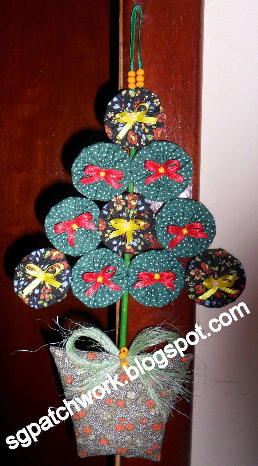SG patchwork: Enfeites natalinos