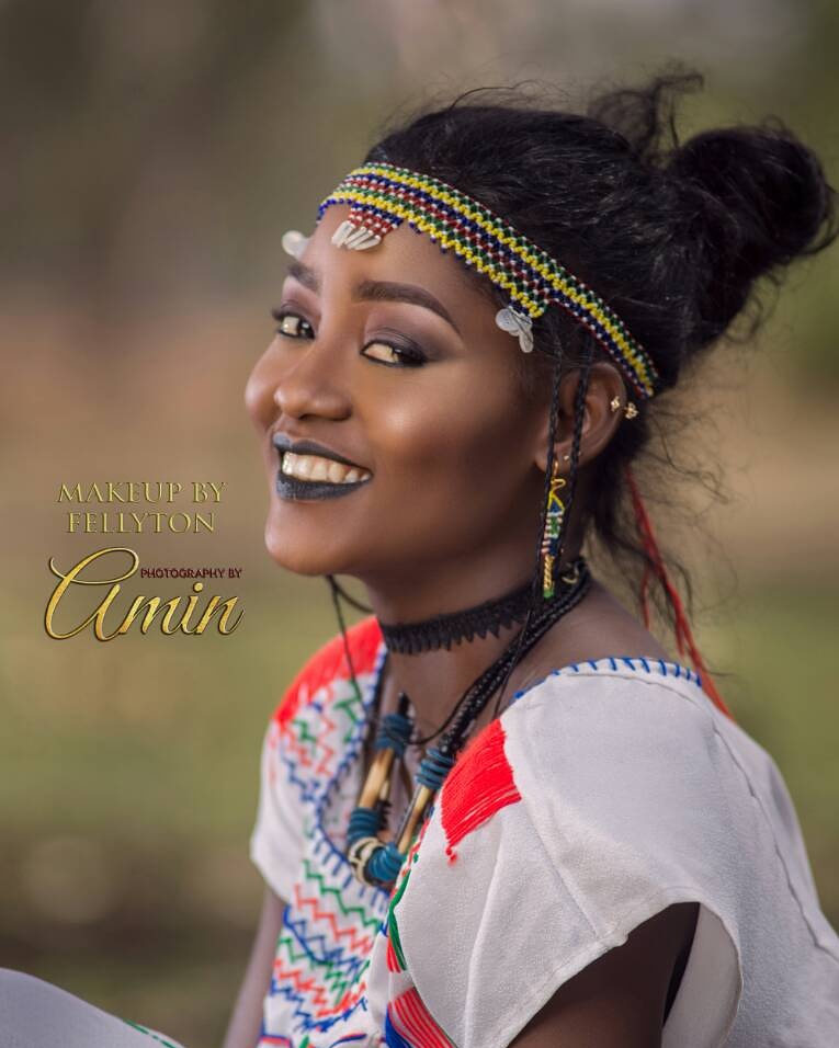 THE FULANI WOMRN ATTIRE