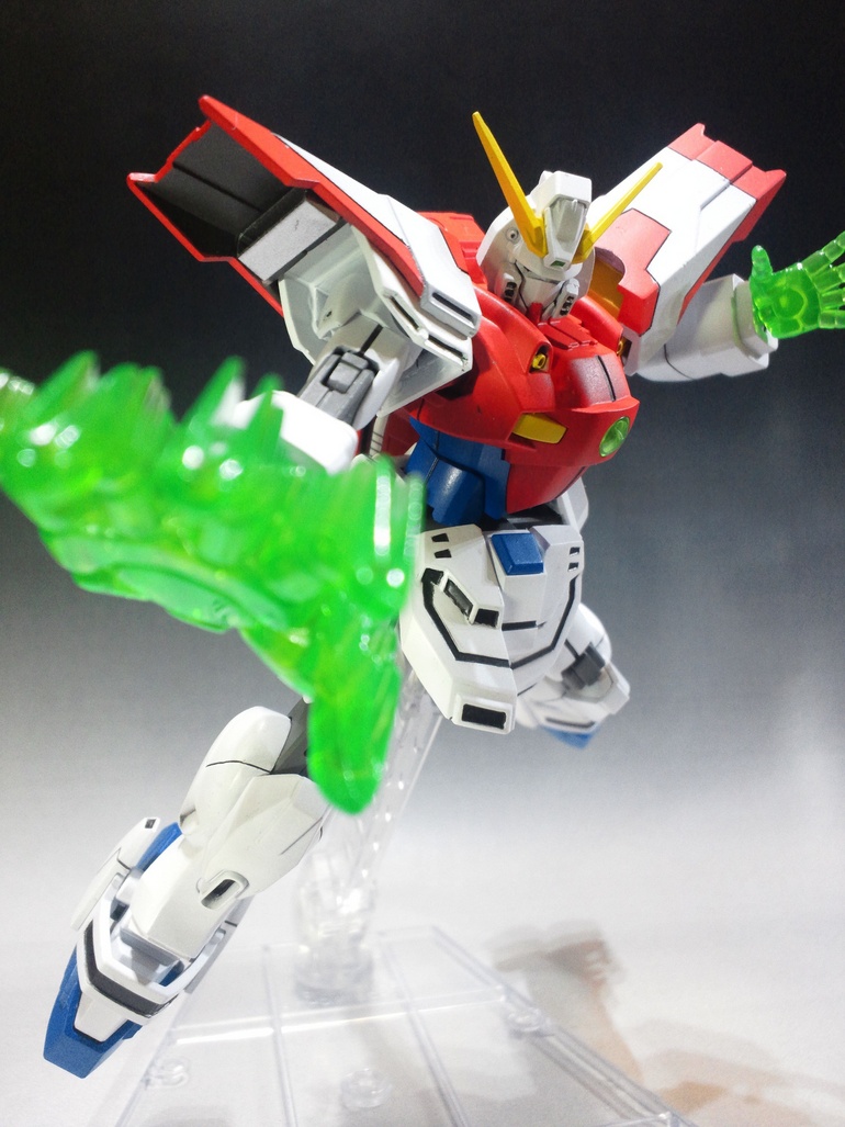 HGFC 1/144 Rising Gundam customized build