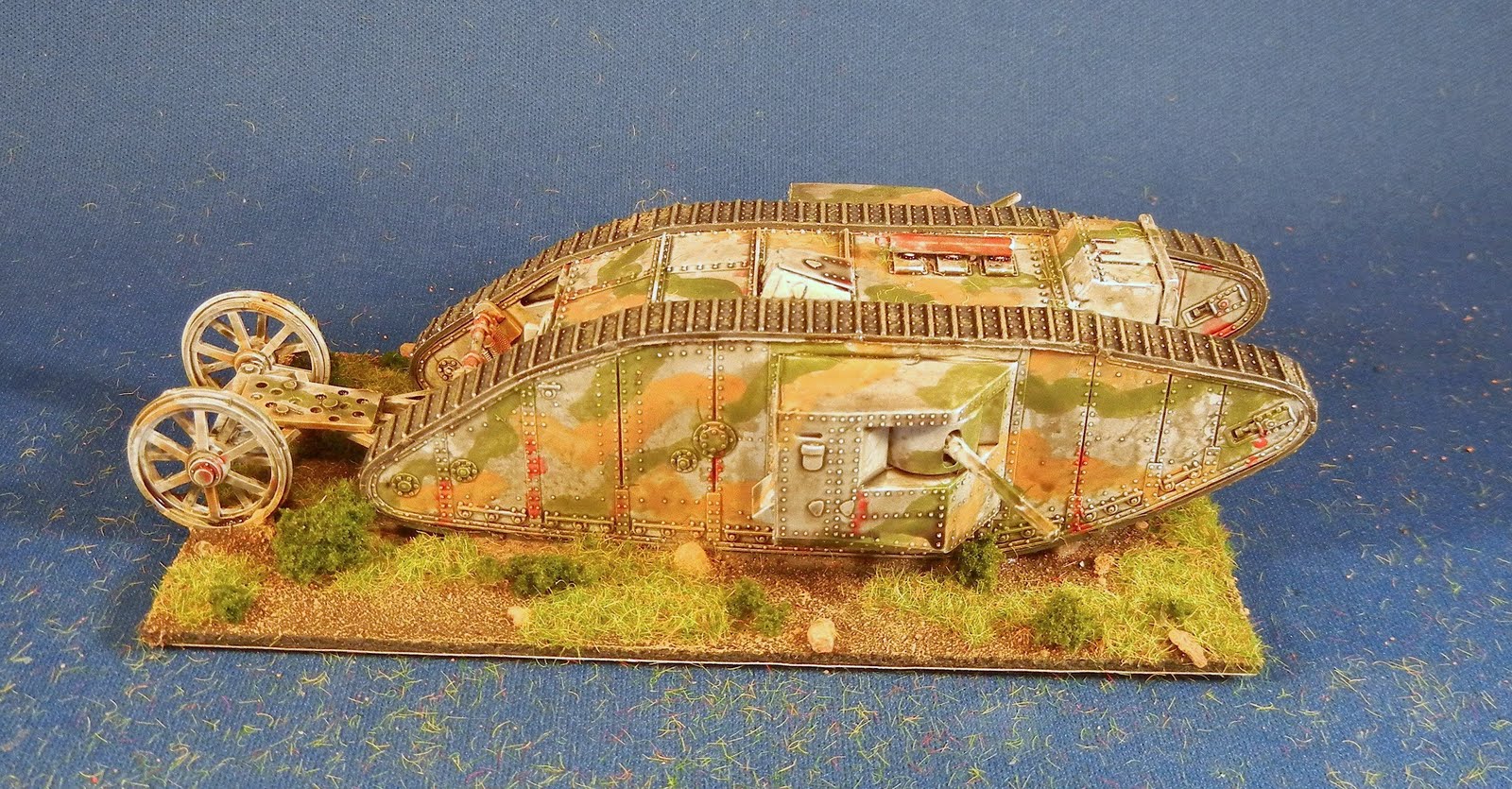 Bob's Miniature Wargaming Blog: WW1 tank and 100,000 views