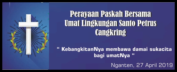 Contoh Banner ( Baliho ) Paskah Terbaru 2019 sebagai inspirasi ...