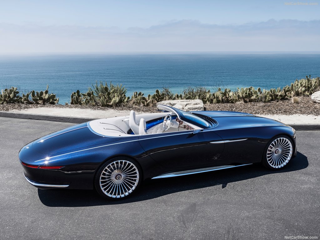 Mercedes Vision Maybach 6 Convertible, Mobil Listrik Dengan Tampilan ...