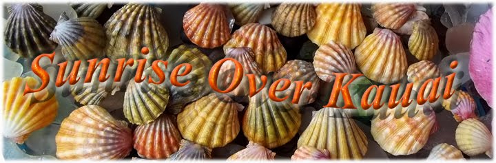 Sunrise Over Kauai: Sunrise Shells and Moonrise Shells