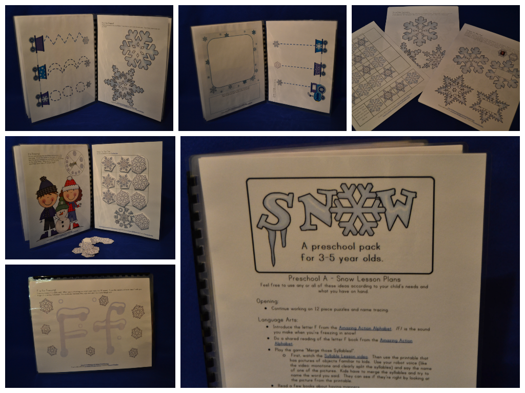 Little Adventures Preschool: August-December Preschool Packs