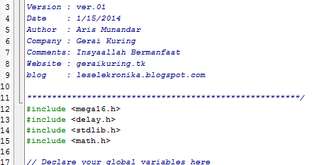 LES ELEKTRONIKA: Intruksi dasar dalam penulisan bahasa C (#include dan ...