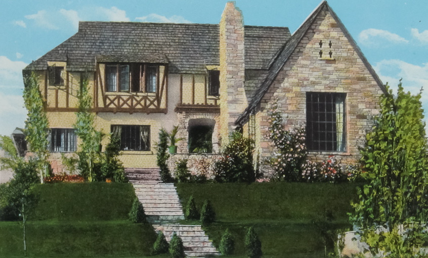 The Silver Screen Affair: Movie Star Houses: Then and Now