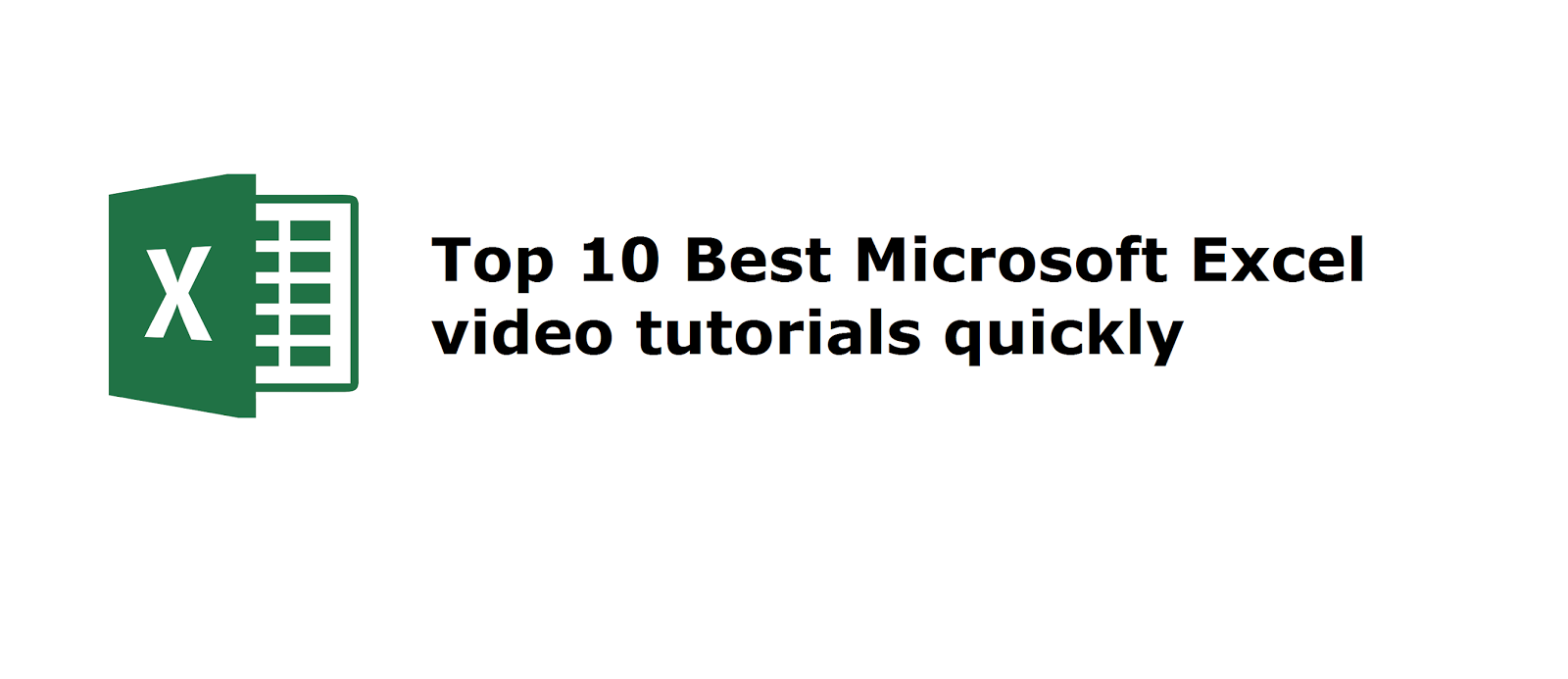 Top 10 Best Microsoft Excel Video Tutorials Learn Ms Excel Step By Step Topzenith