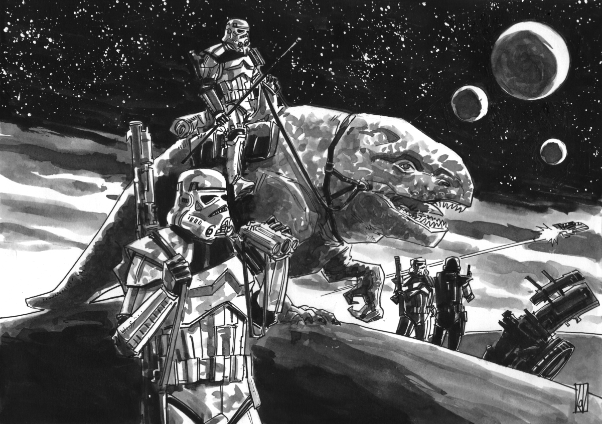 Star Wars: Dewback Night Patrol