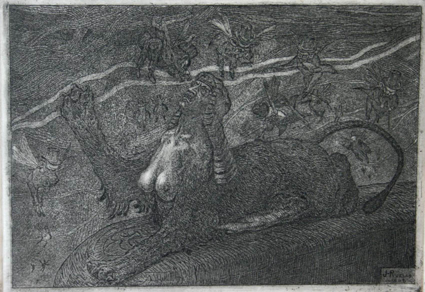 METAL ON METAL: Julio Ruelas (Mexican Symbolist)