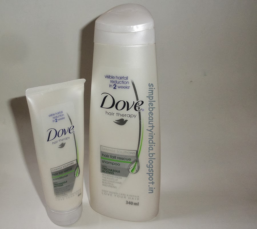Dove Hair Fall Rescue Shampoo and Conditioner: Review - BEAUTY GRIN