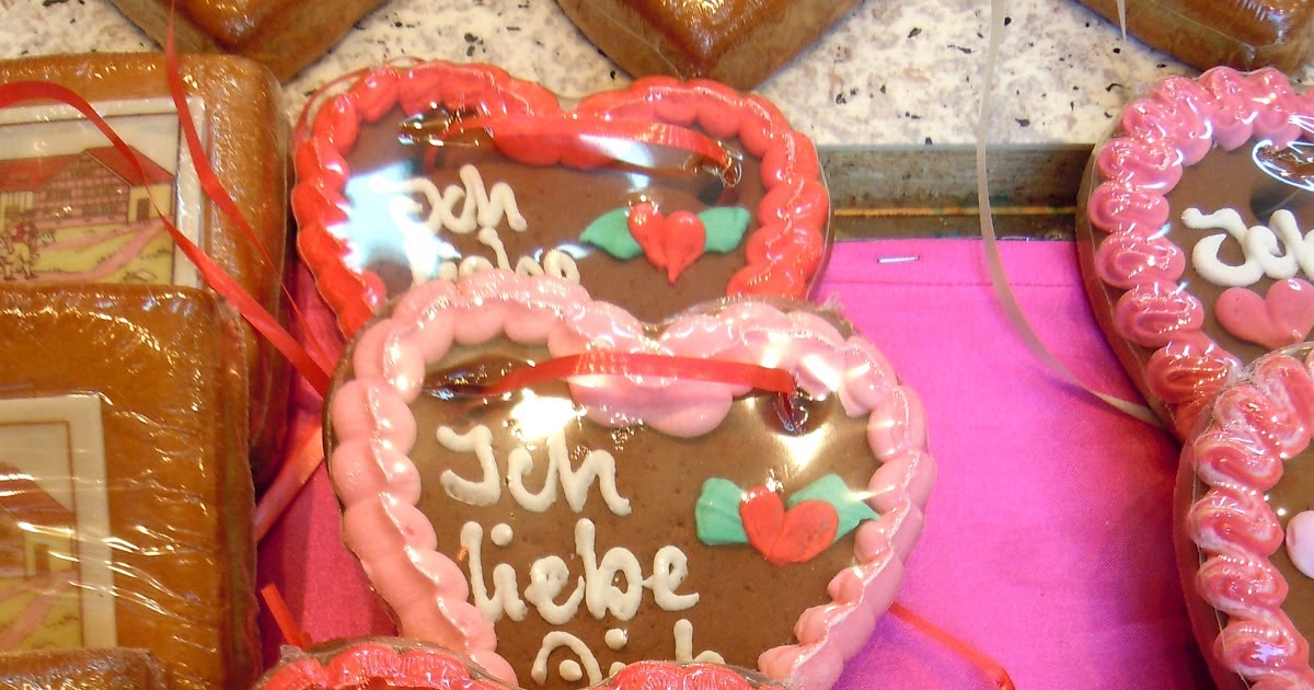 To Europe With Kids: Lebkuchen Valentines