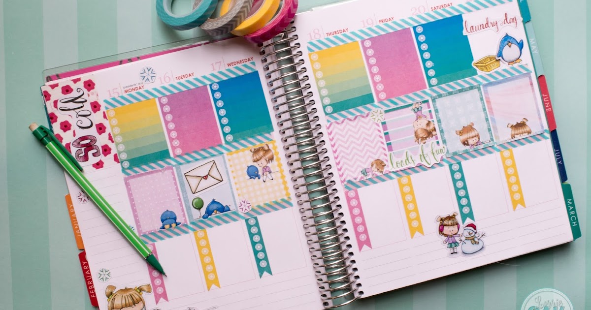 Lorrie's Story: OAK Tree Stamps - On The Line Planner Set for Both Erin ...