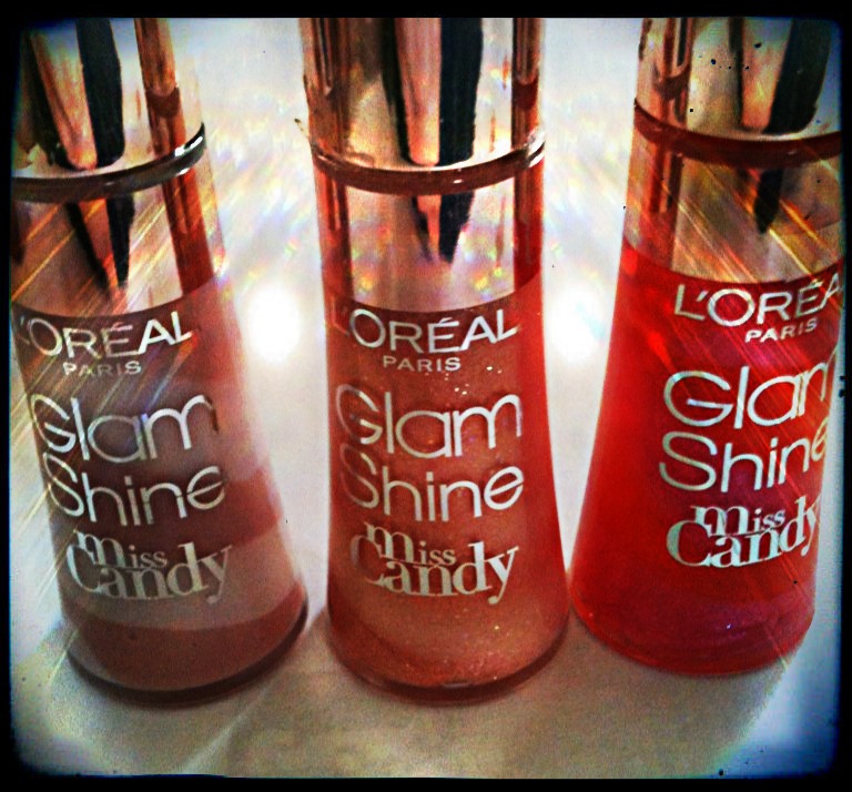 Miss B: L'Oreal Glam Shine Miss Candy Lip Glosses