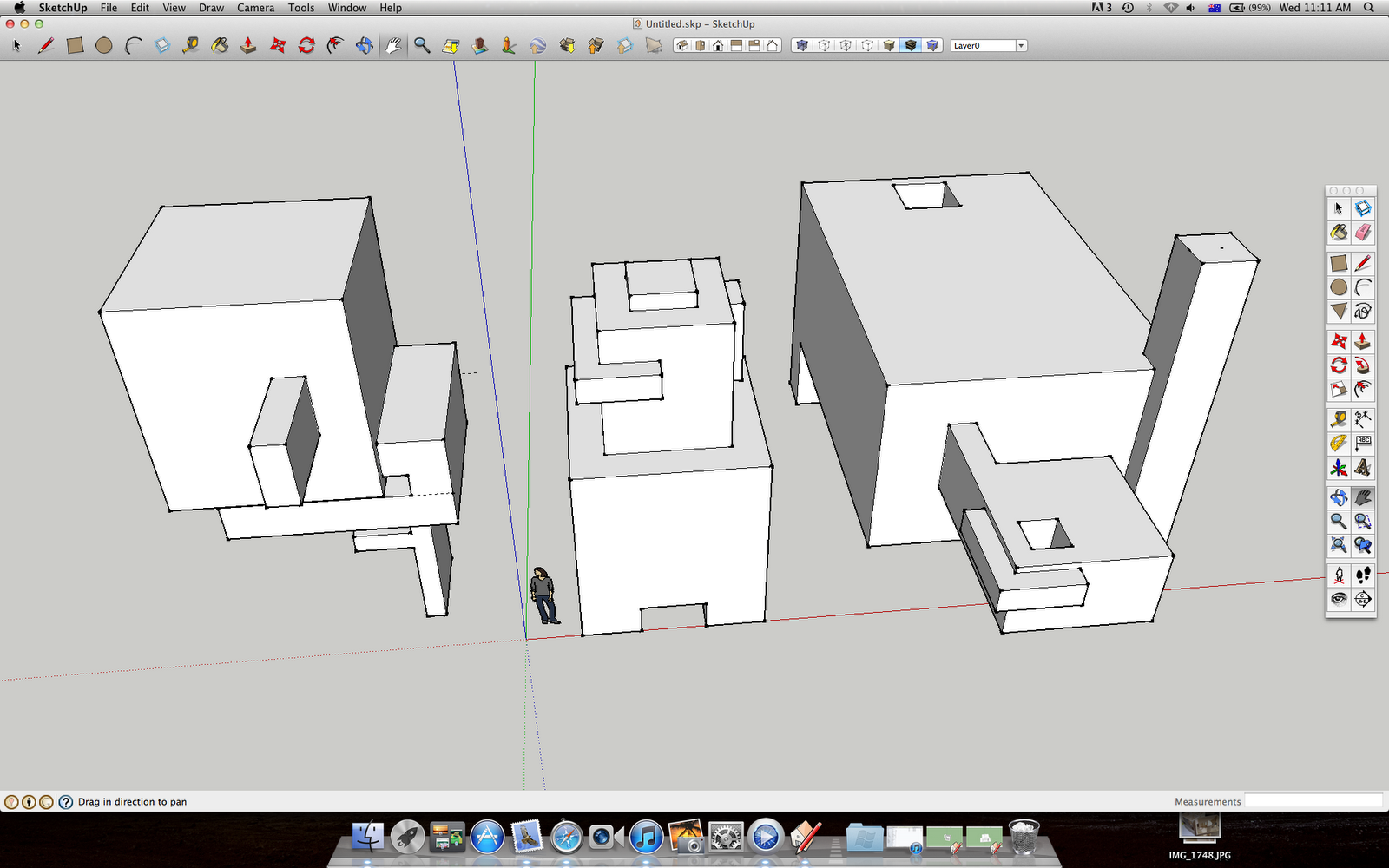 TeresaPeng1101: Original sketches and Google SketchUp models