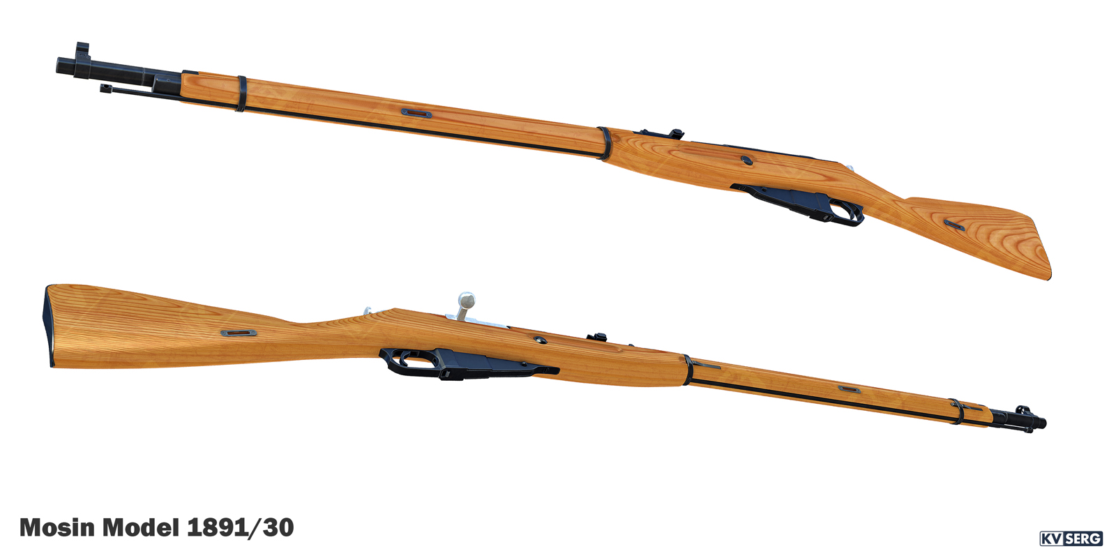 KVSERG ART: Mosin rifle Model 1891/30