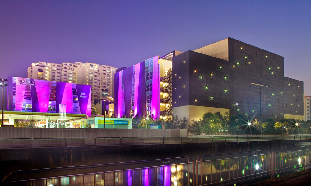 Trinity Christian Centre, Singapore Is A New Nighttime Icon with HARMAN ...
