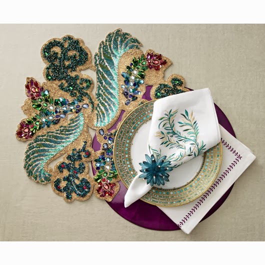 Inspiration in Stages : GLITZ AND GLAM TABLEWARE BY KIM SEYBERT