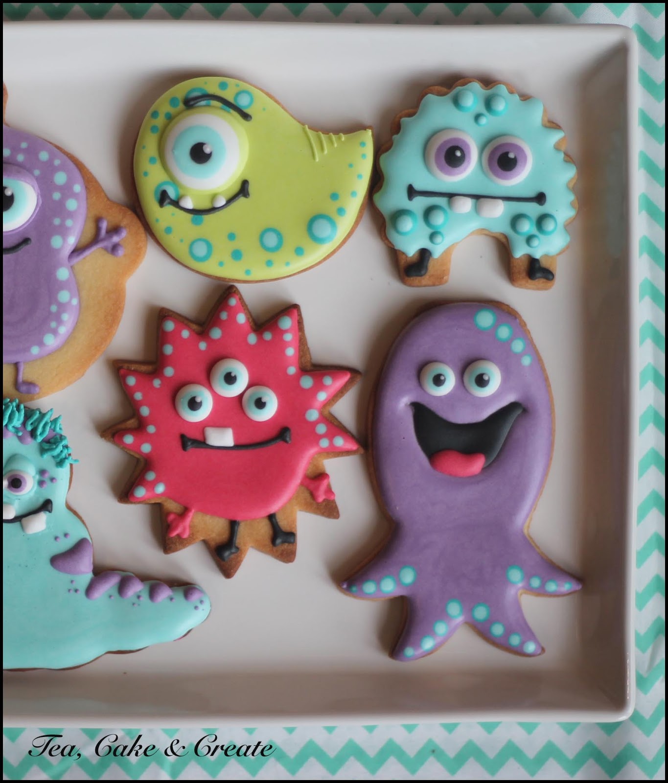 Tea, Cake & Create: Monsters! (Monster Decorated Cookies)