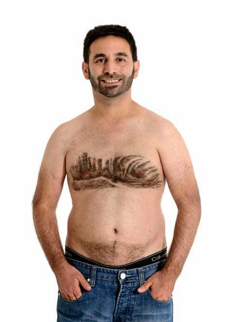 Designs into Men’s Hairy Chests