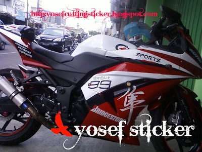 YOSEF CUTTING STICKER (SURABAYA CUTTING STICKER NINJA 250) STICKER ...