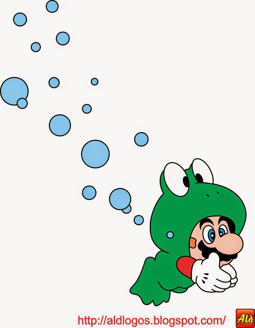 mario bros frog vectorizado - AldLogos
