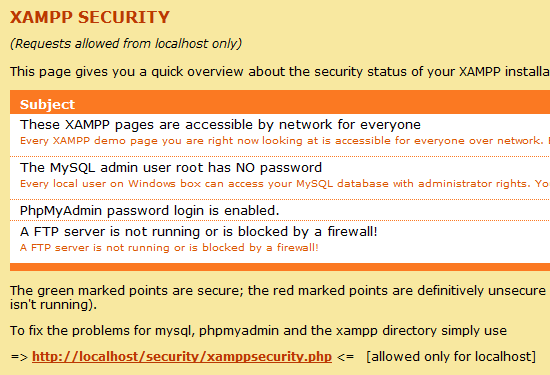 Dunia Edukasi dan TI: Cara Setting Password root MySQL Menggunakan XAMPP