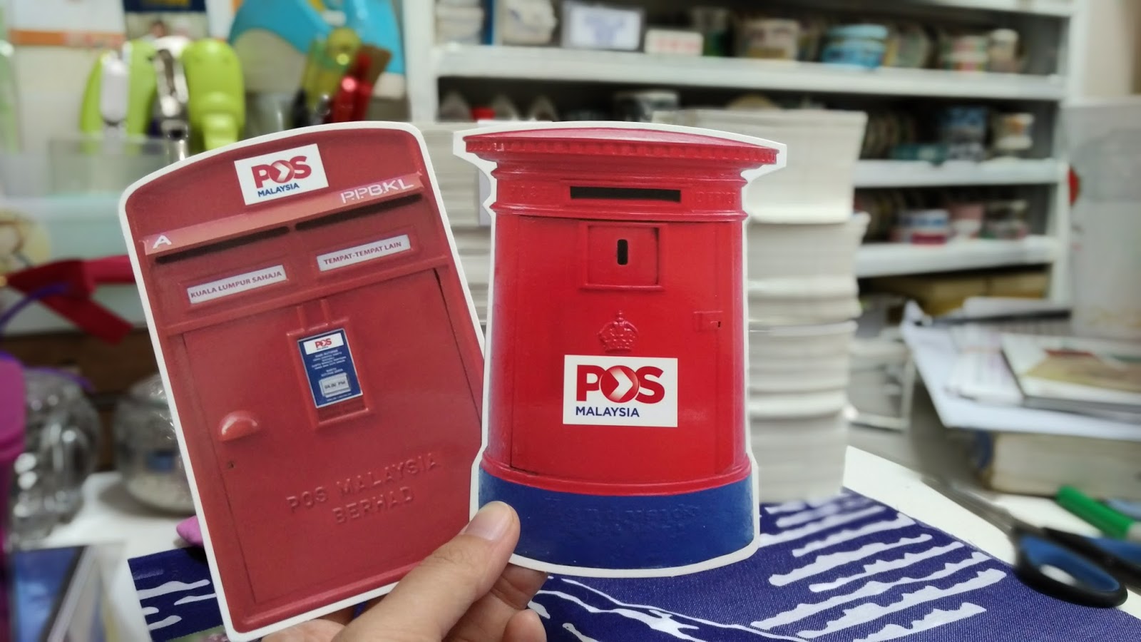 Poskad Shaped Postbox oleh Pos Malaysia | Reflection of my OWN LIFE