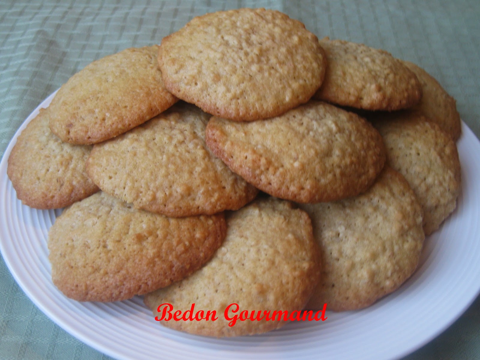 Biscuits moelleux au gruau | Bedon Gourmand