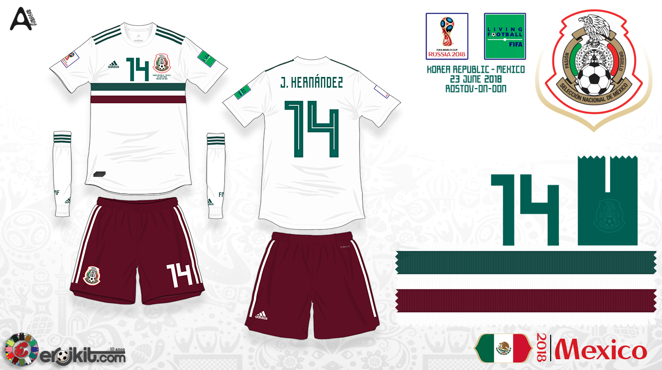 Kit Design, by eroj: 2018 México WC
