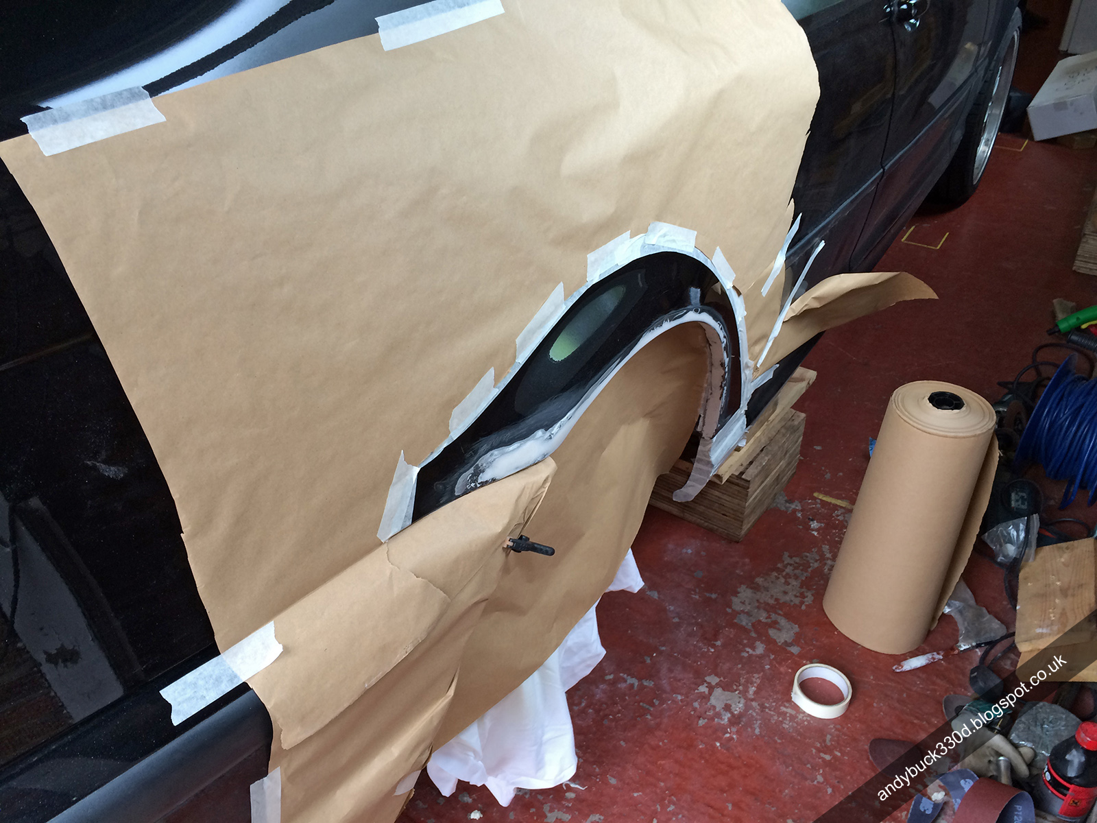 E46 Rear Wheel Arch Rust Repair and Respray [DIY]