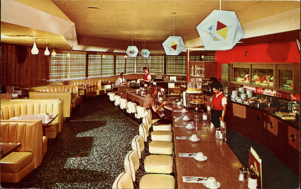 Scenes From a Few Vintage Restaurants - Go Retro!
